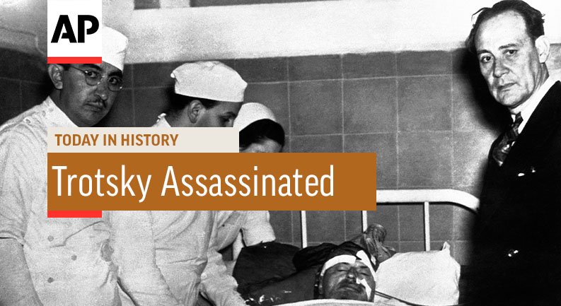 AP Archive on Twitter: "#OTD In 1940, exiled Communist revolutionary ...