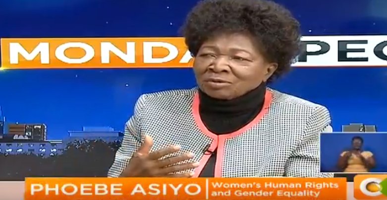 Phoebe Asiyo: Men should recognize the efforts made by women. Kenya can ...