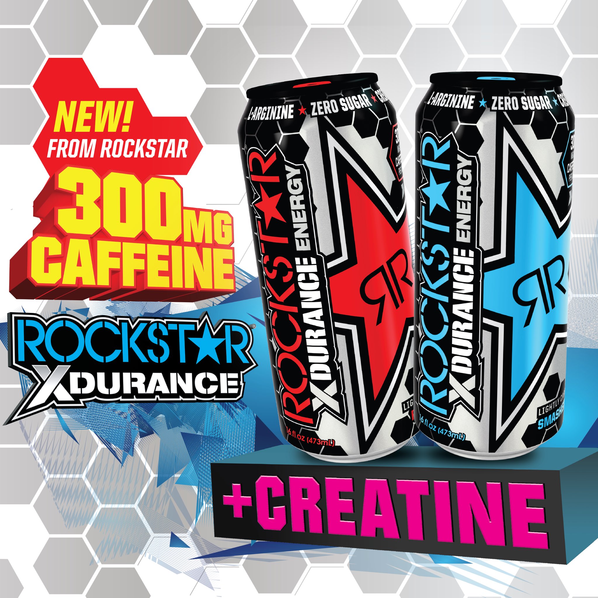 Rockstar Energy Logo In Red