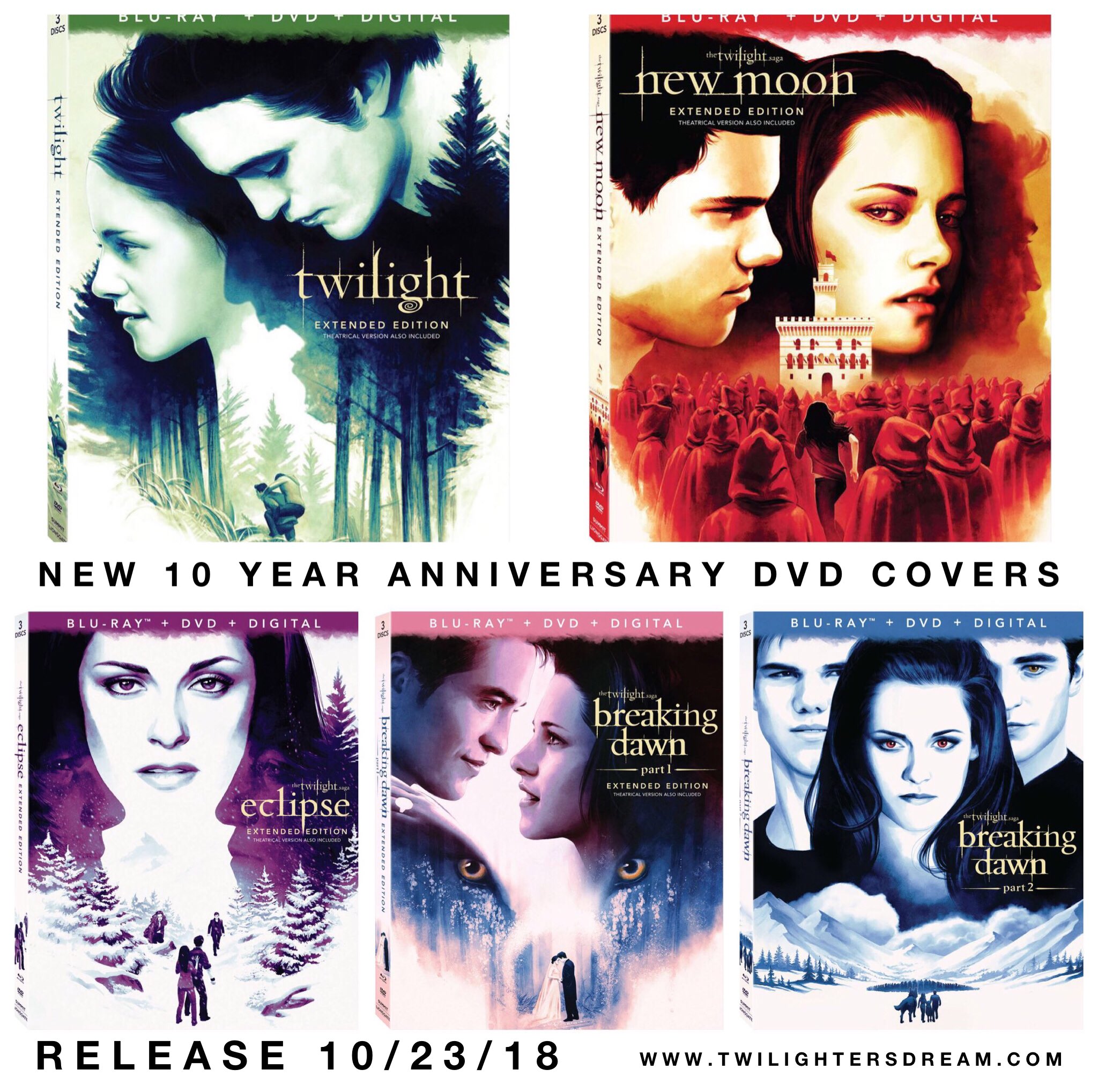 Twilight Dvd Cases
