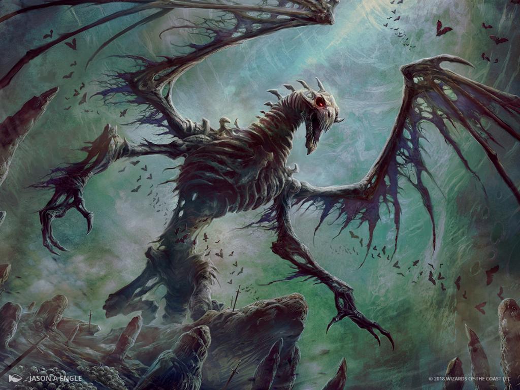 Bone Dragon Wallpaper