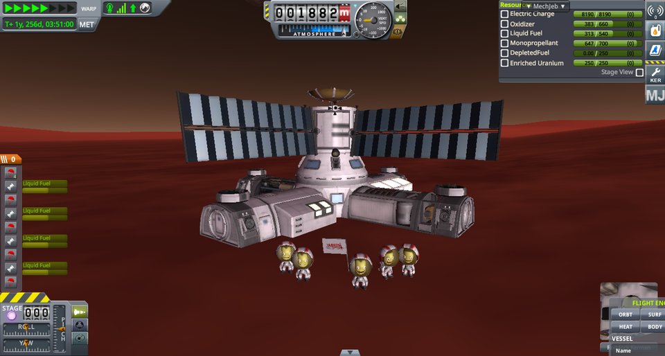 Kerbal Space Program Duna Base