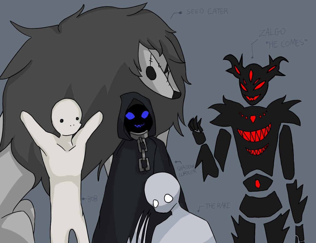 Creepypasta Shadowlurker Human