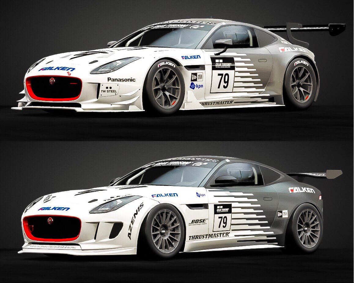 Jaguar F Type R Gt3