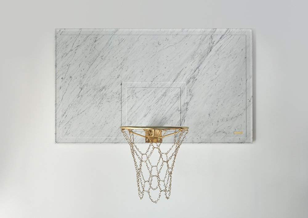 Gold Basketball Ring