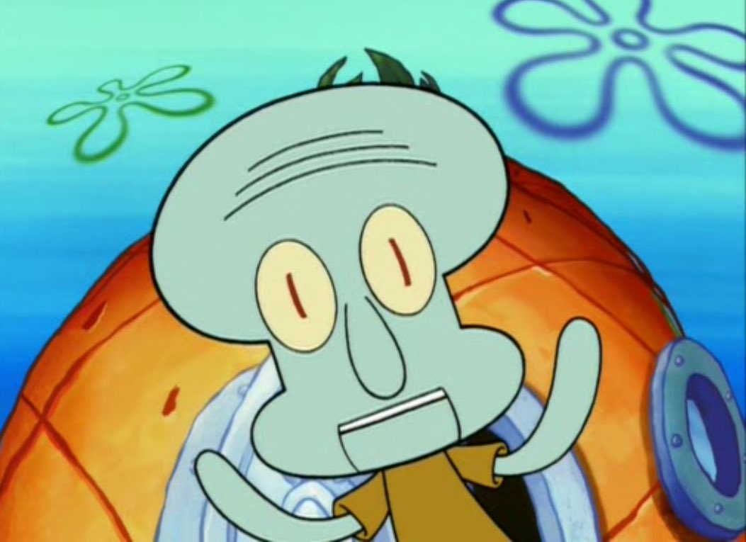 Spongebob Squid Wood