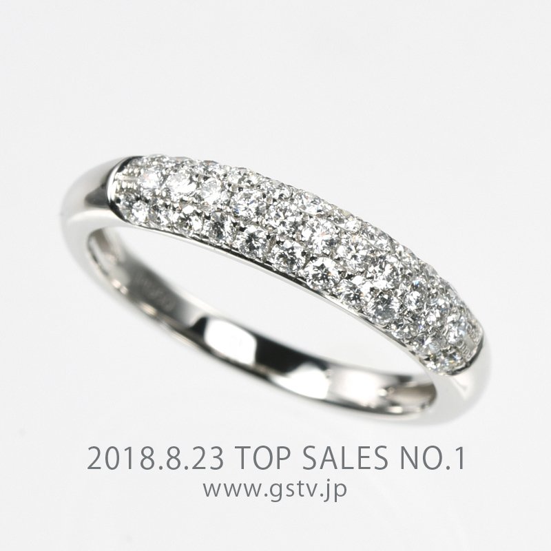 GSTV on Twitter: "GSTV 8/23 売上1位：PT950 H＆Cダイヤモンド (リリーダイヤカット) リング D 約0.50ct(LI) カットの美しさに定評のある、リリー ...