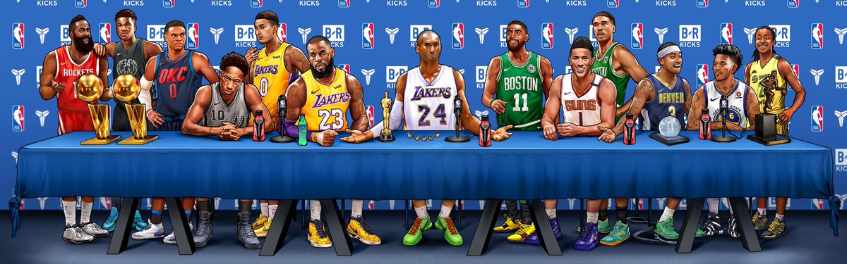 In Honor Of 8/24, "Last Supper". Kobe Bryant And His 12 Sneaker ...