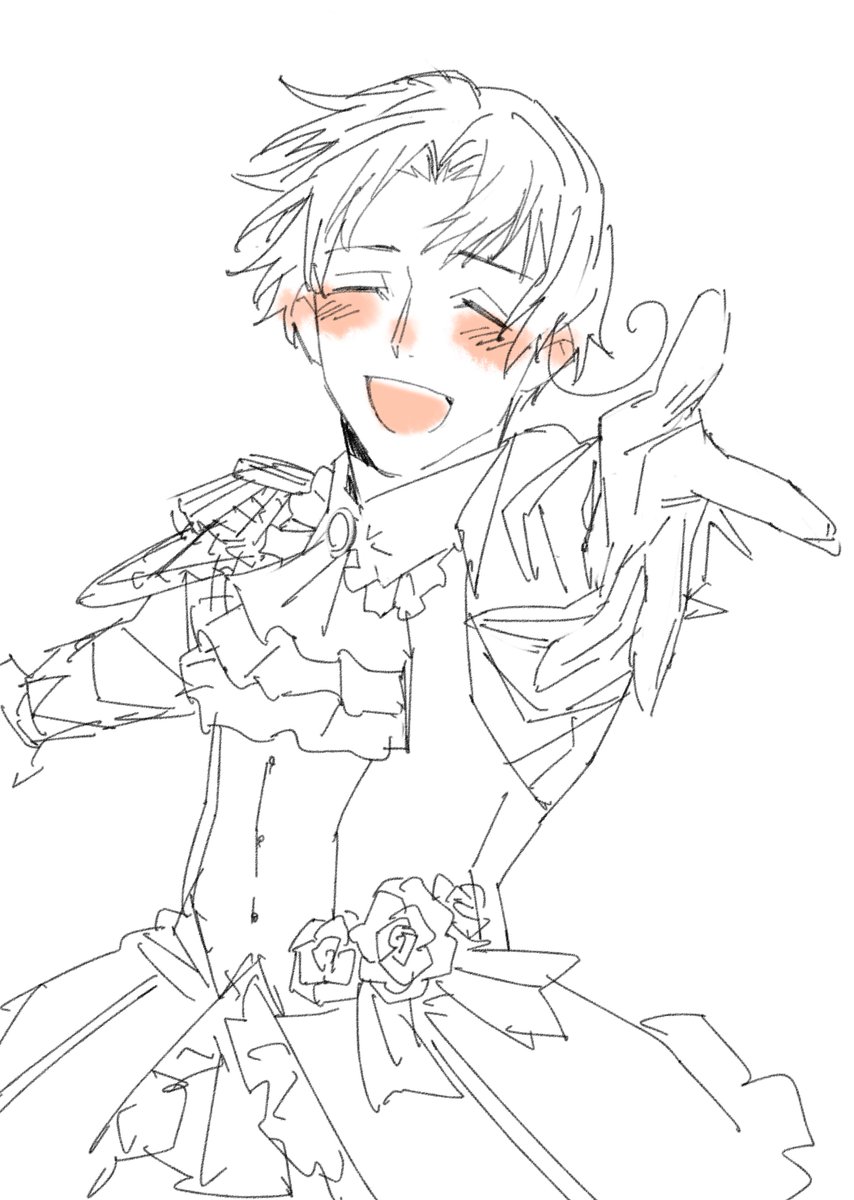 「七詞ラフあきなし作画 」|愛乃嘘子/ainousokoのイラスト