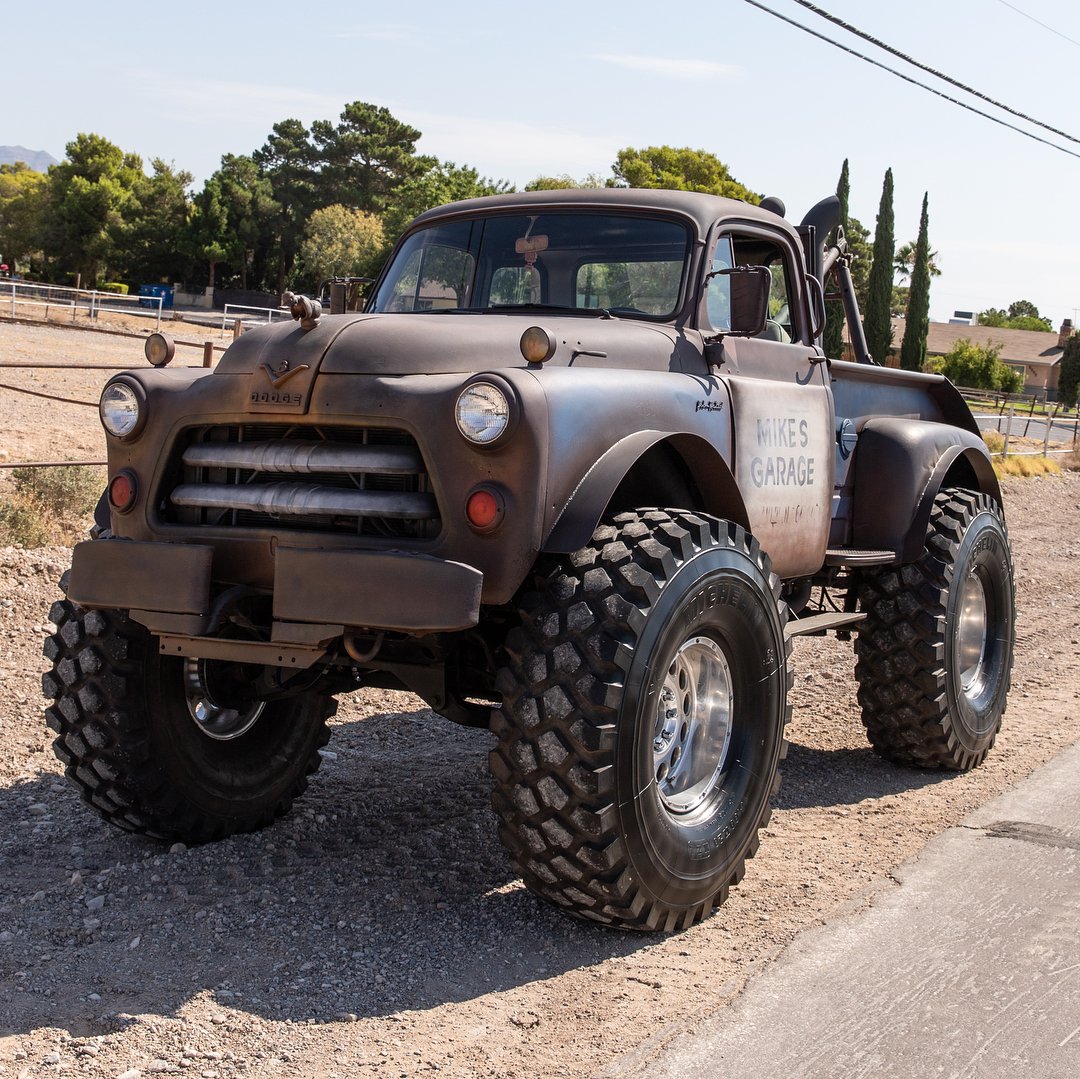 Lifted Rat Rod Truck