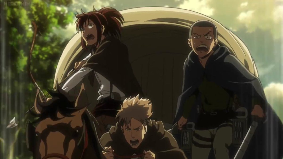 Jean Kirstein, Connie Springer and Sasha Brouse (AoT) vs The Lurkers ...