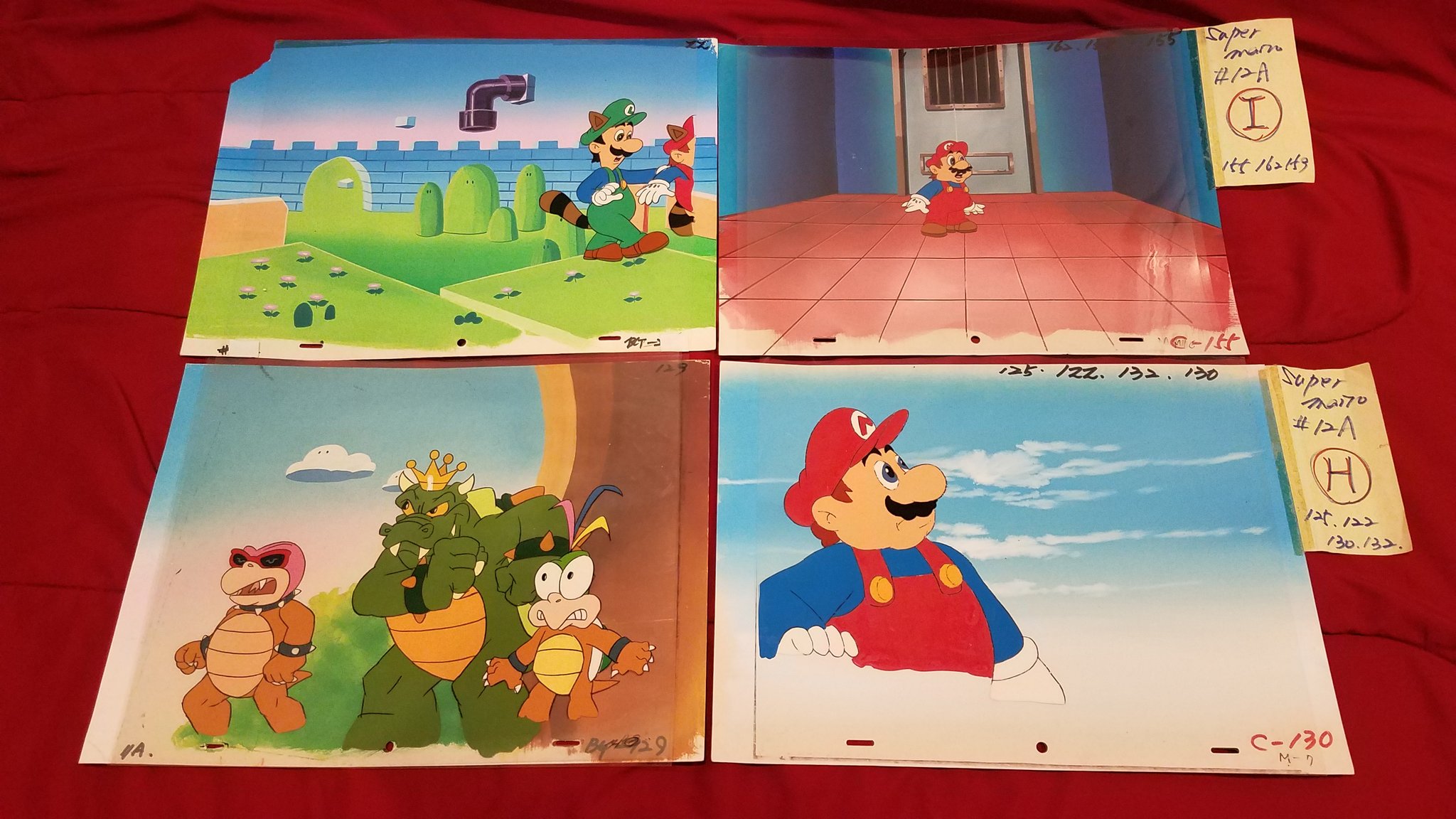 Mario Super Show Background