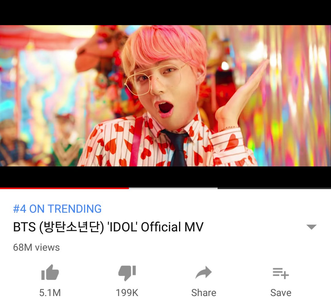 KPOPINA on Twitter: "الفيديو الموسيقي 'IDOL' يواصل تحطيم الأرقام القياسية وكتابة تاريخ BTS الخاص ...