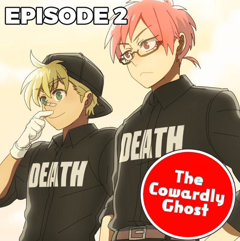 「The new Cowardly Ghost! episode on webtoon is up! Check it ...