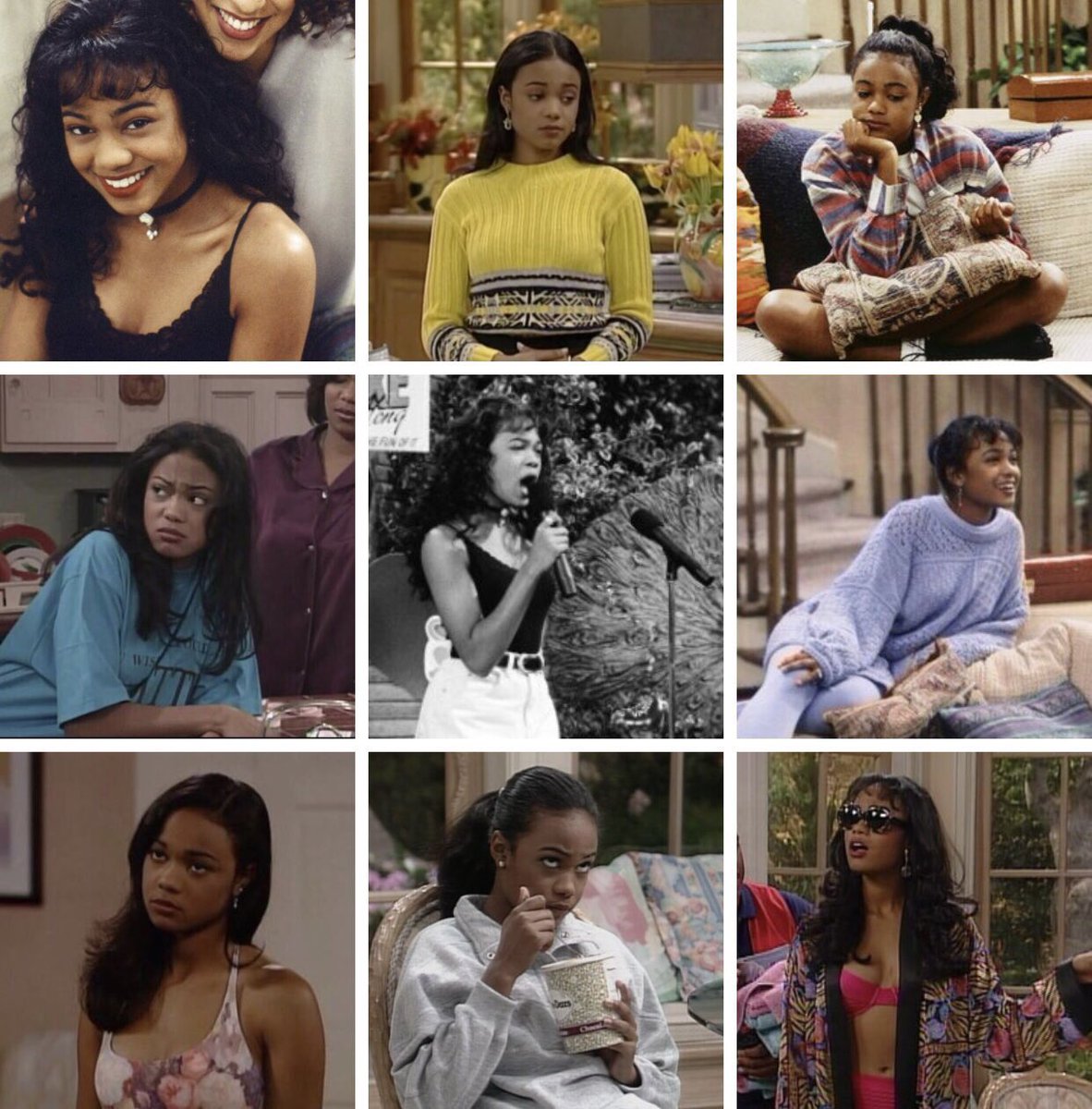 Tatyana Ali Fresh Prince Outfits