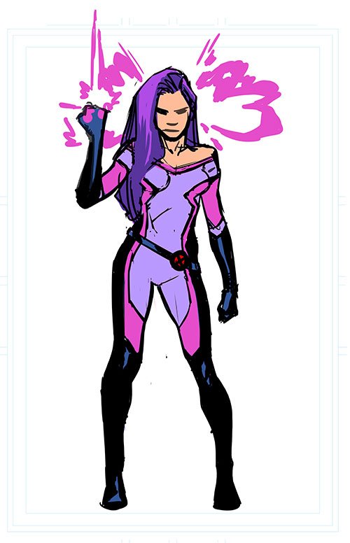 Psylocke Kostymer