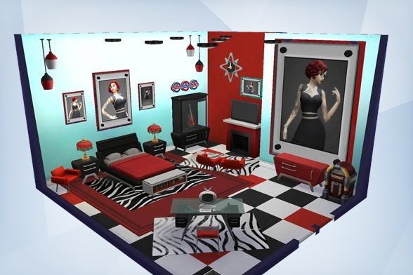 Rockabilly Bedroom