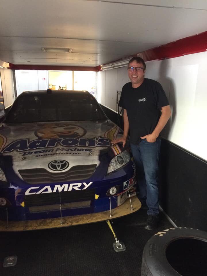 David Reutimann received his Coca-Cola 600 winning car yesterday. : r ...