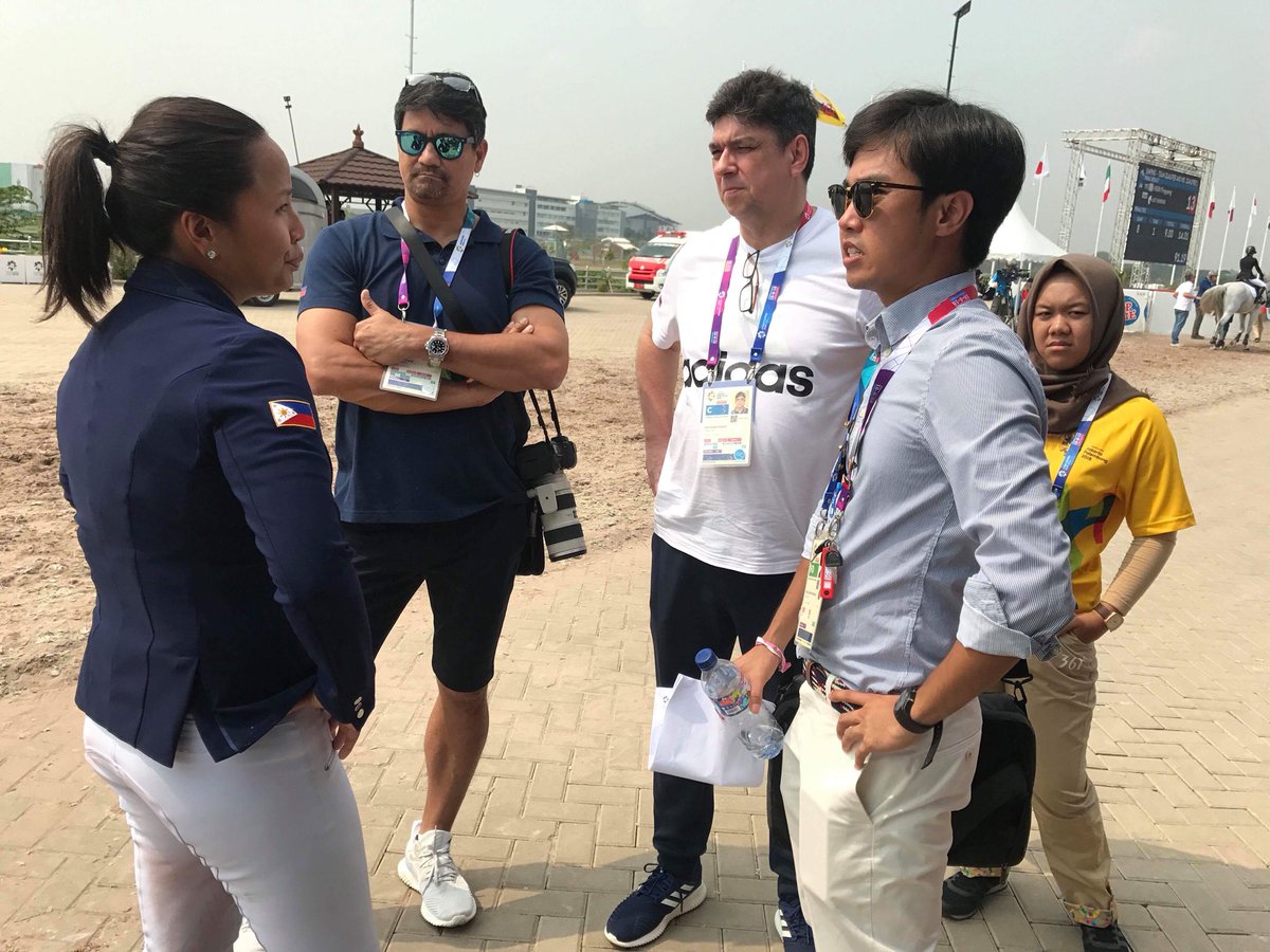 Mikee Cojuangco Equestrian Attire