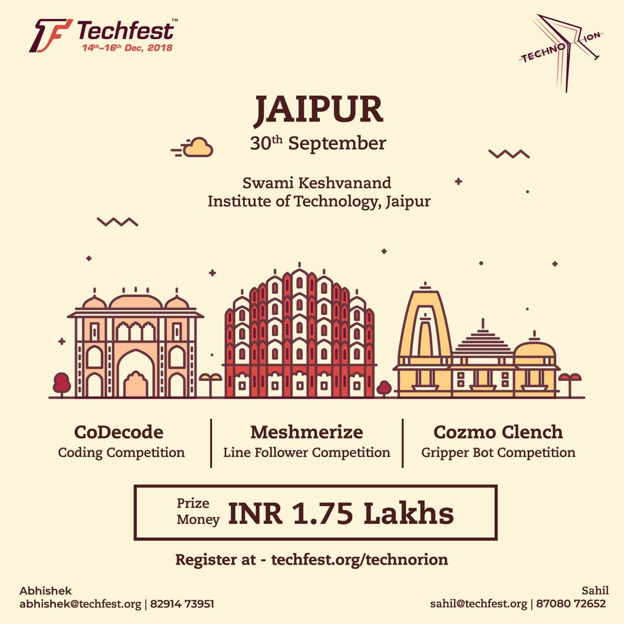 Techfest, IIT Bombay on Twitter: Techfest, IIT Bombay on Twitter: