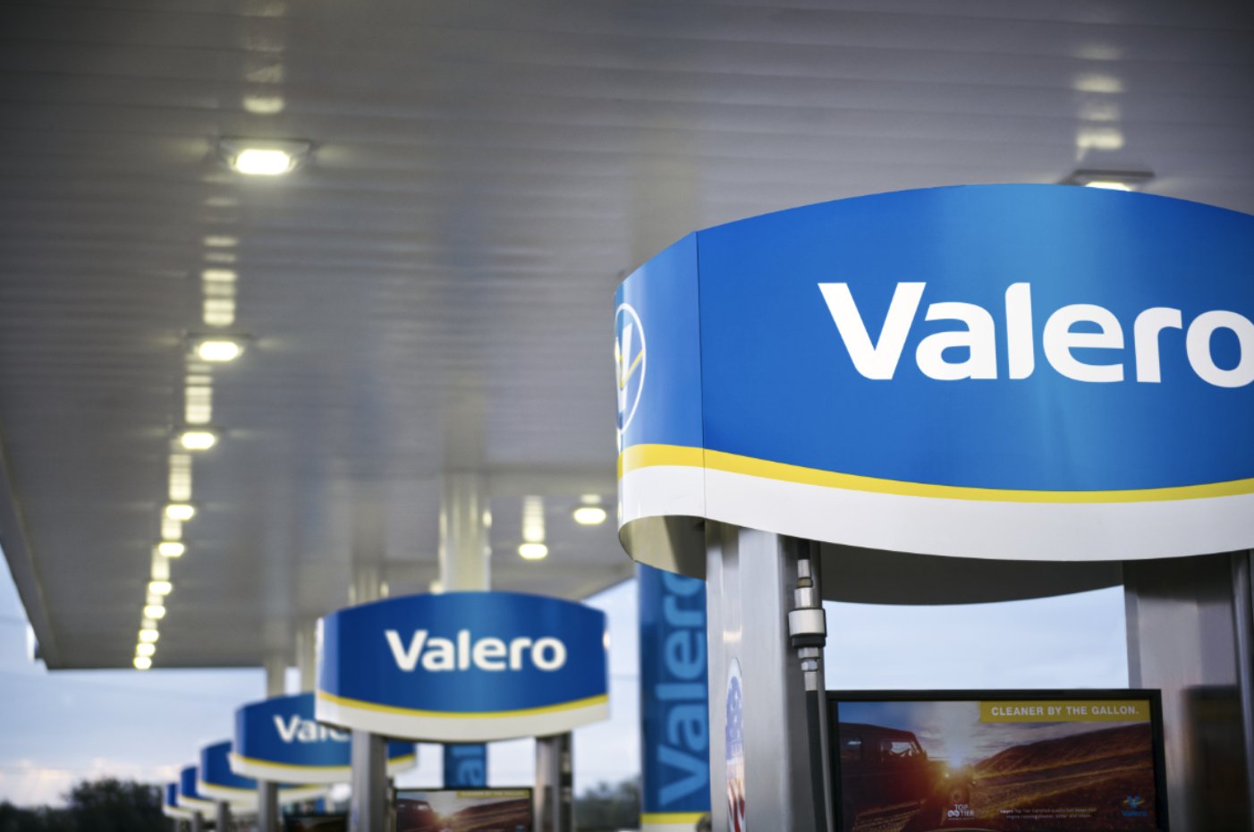 Valero Gas Station Logo