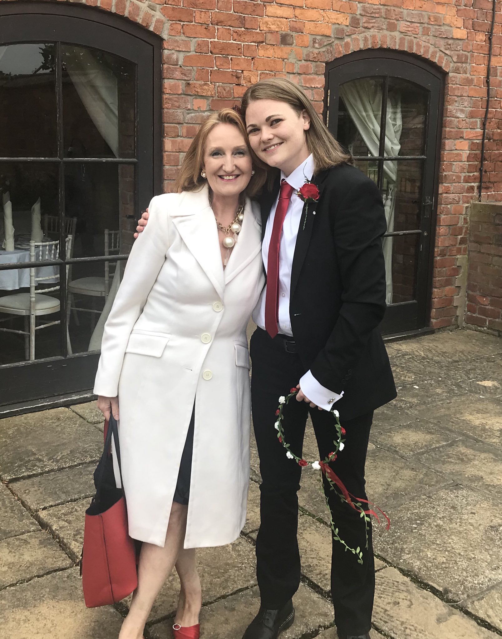 Suzanne Evans Wedding