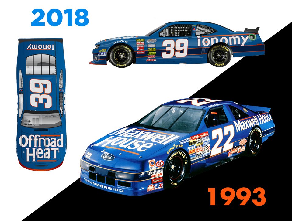 Ryan Sieg's Darlington Throwback To Bobby Labonte's 1994 Maxwell House ...