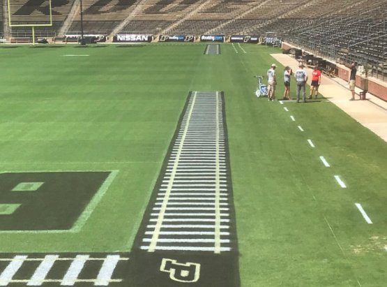 Purdue’s Ross-Ade Stadium Has Train Tracks On Sidelines