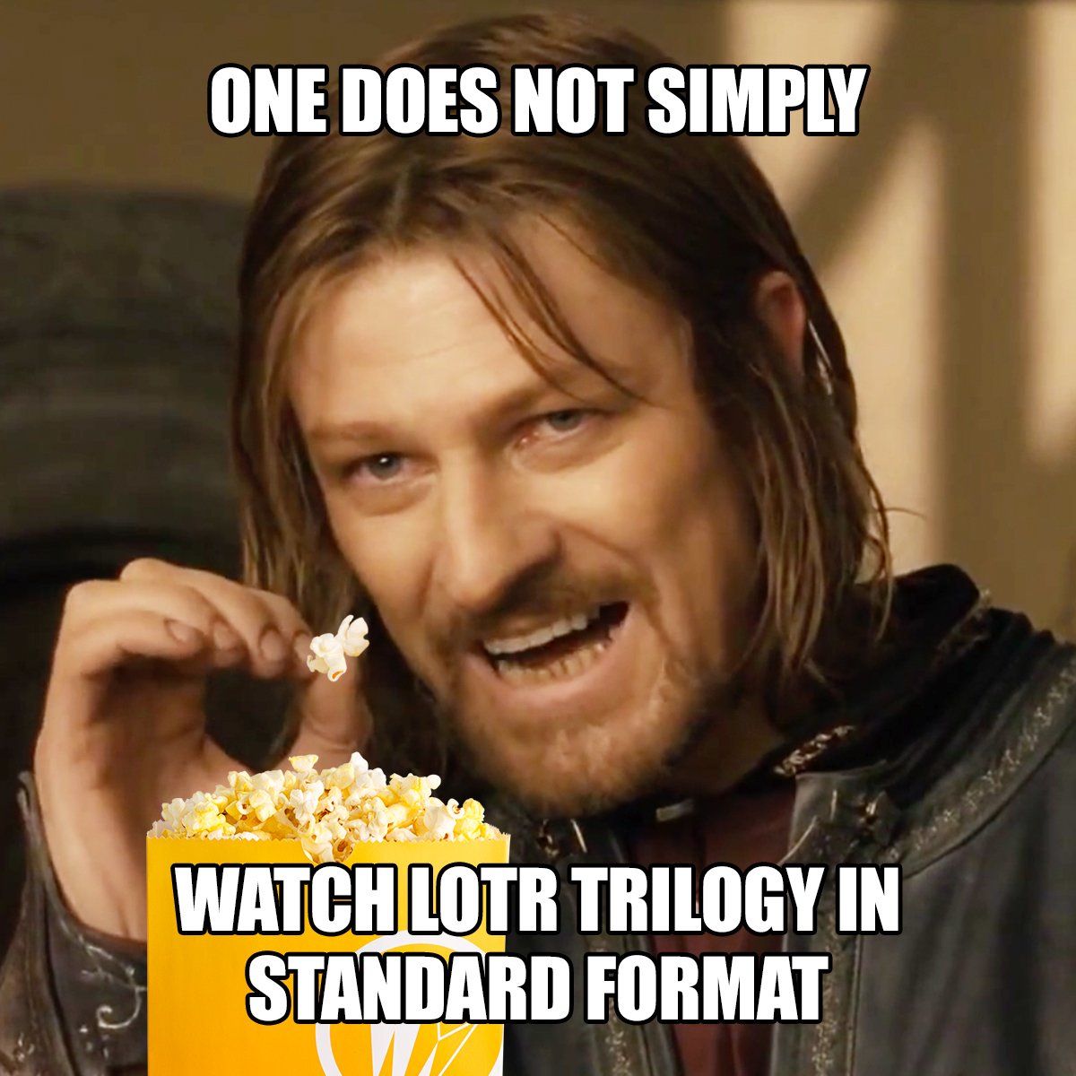 Lord Of The Rings One Does Not Simply Meme