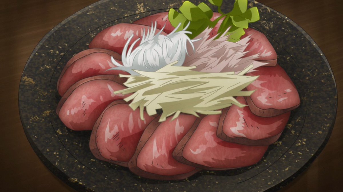 Anime Food Steak