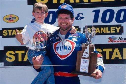 Corey LaJoie's Randy LaJoie BACE throwback : r/NASCAR