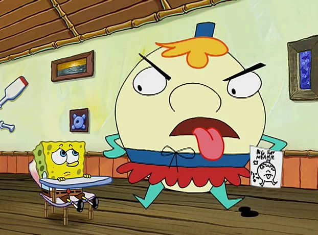 Mrs Puff Angry