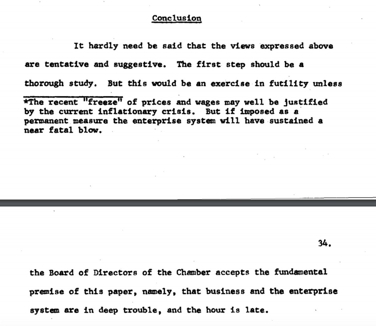 Powell memo - tewsshirt