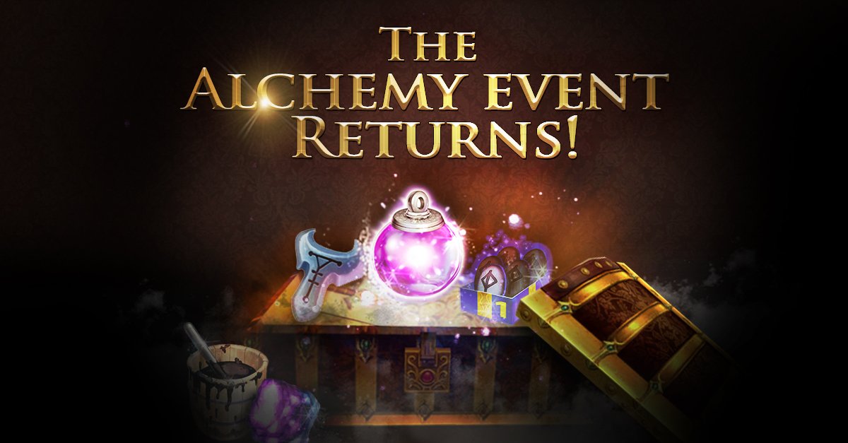 Aion on Twitter: "The Suspicious Alchemists are here to help you get ...