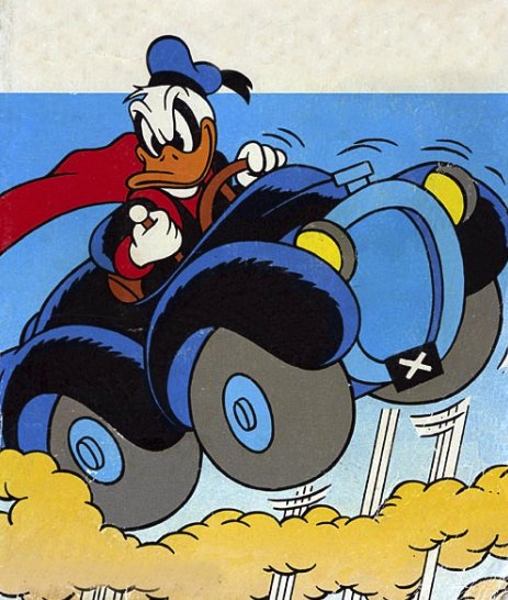 TIL in Italy, Donald Duck has had for 50 years a superpowered alter-ego ...