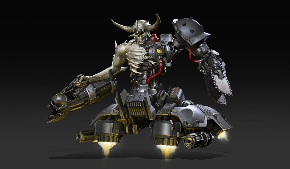 Looks like Doom and 40k are getting a cross over : r/Warhammer40k