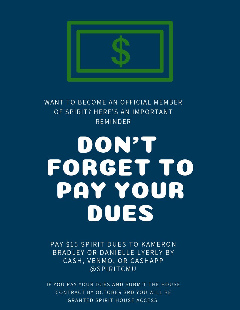 Please Pay Your Dues