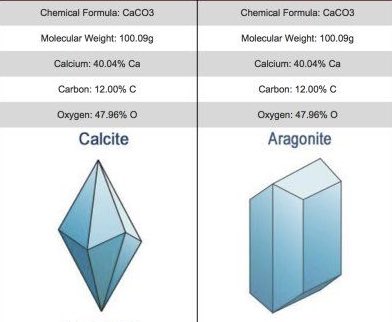 Aragonite Structure