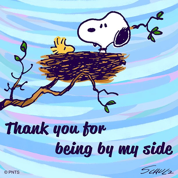 Snoopy Thank You Cartoon