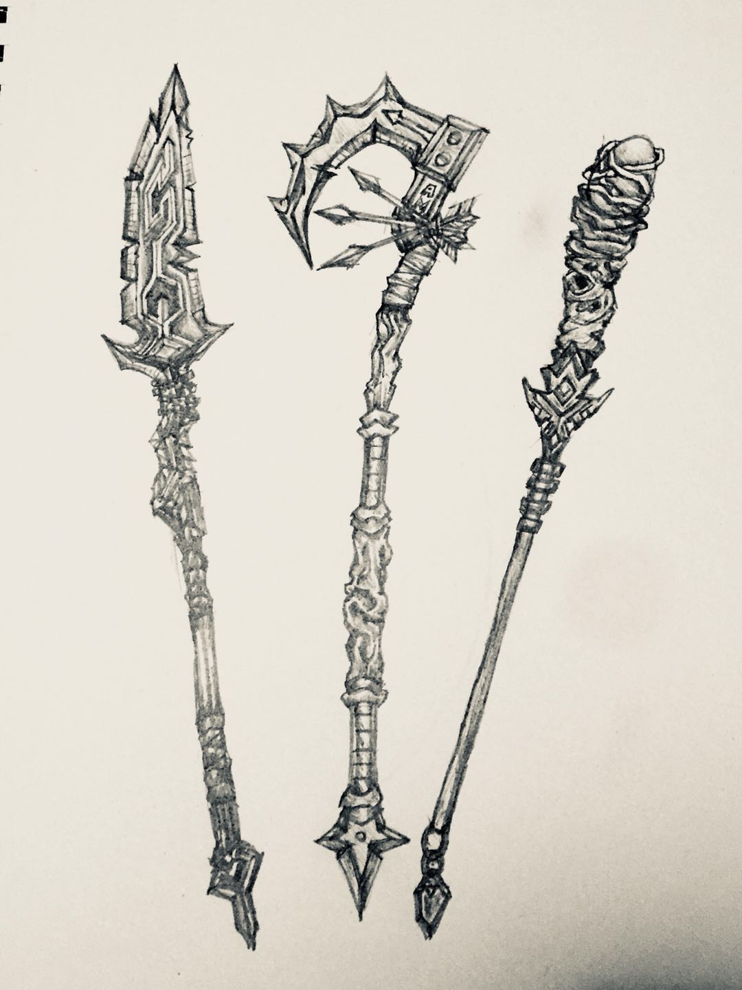 Magic Staff Drawing