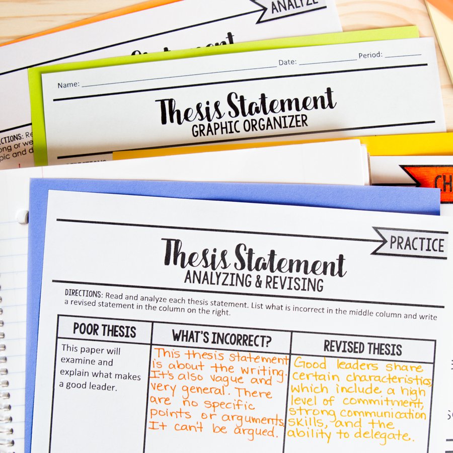 The Daring English T on Twitter: "How do you teach thesis statement ...