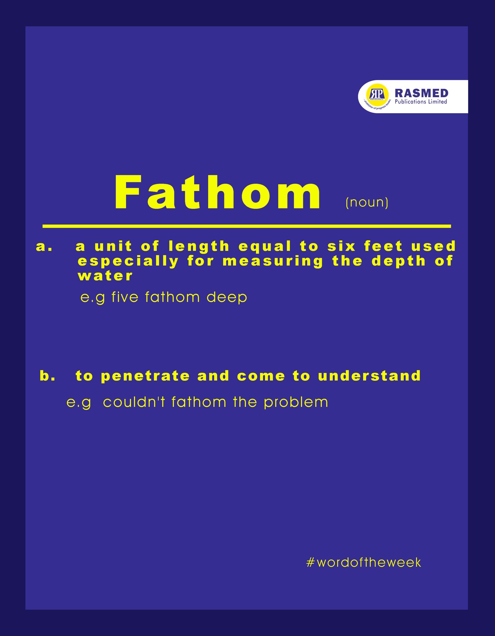 Fathom Definition