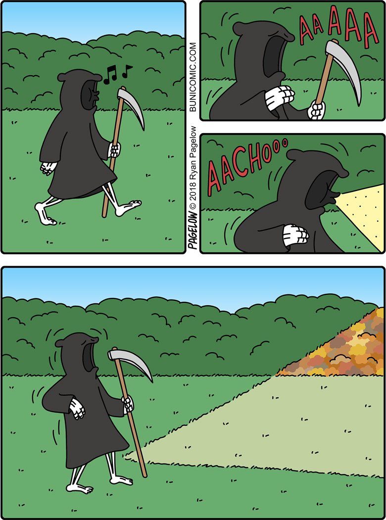 Seasonal Allergies Comic