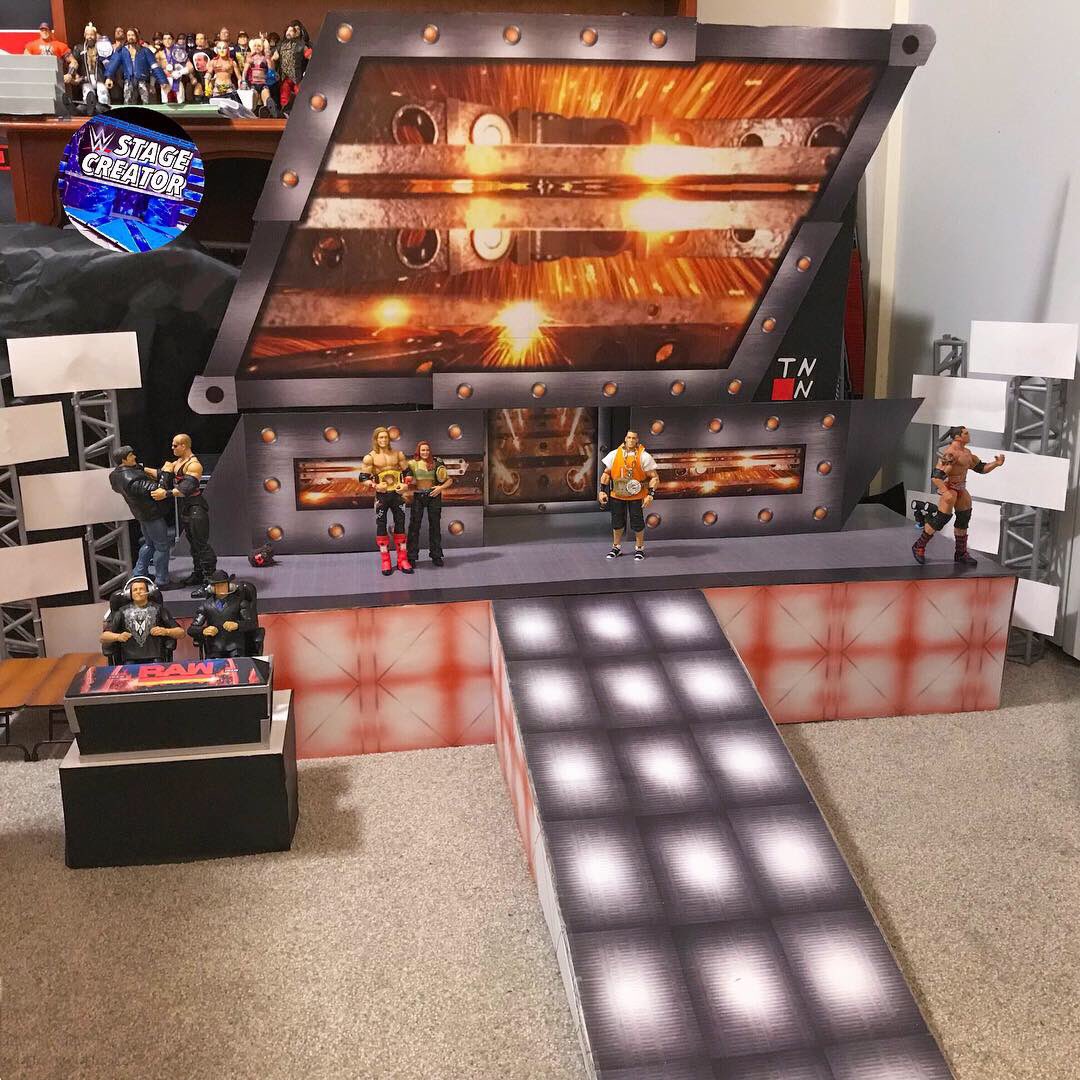 Wwe Raw Stage Printouts