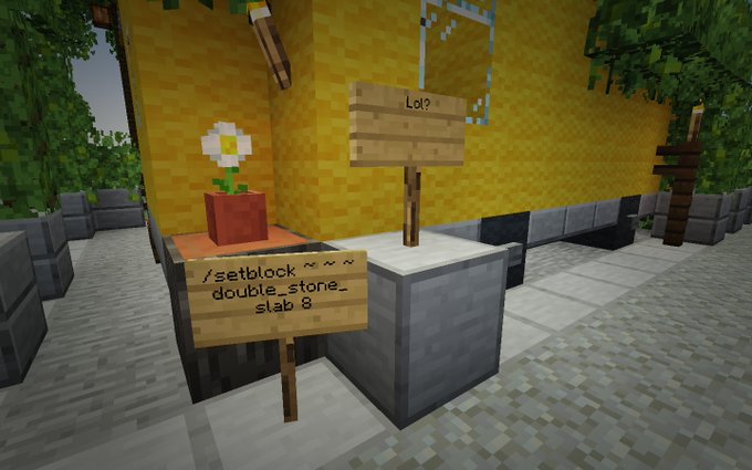 How to use setblock command in Minecraft Bedrock How to use setblock command in Minecraft Bedrock