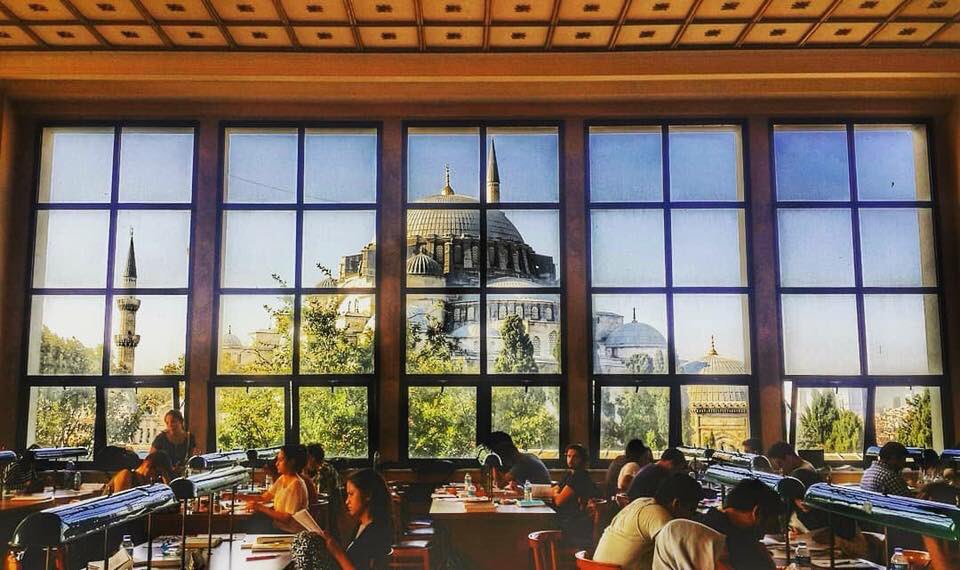 The view from the Istanbul University : r/pics