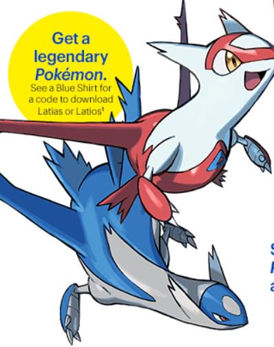 Legendary Pokemon Latios