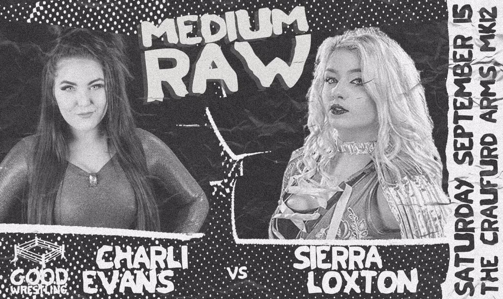Fifth Match Confirmed For GOOD Wrestling ‘Medium Raw’ | Wrestle Ropes ...