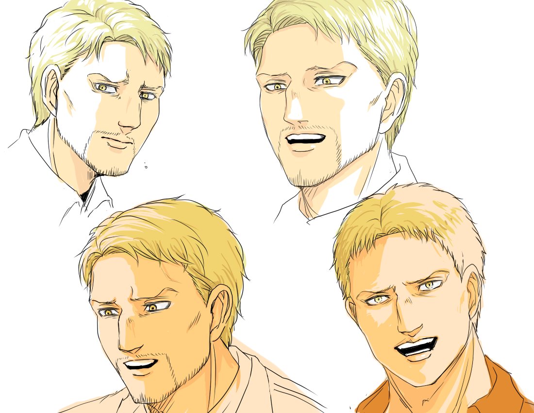 [Manga Spoilers] [Fanart] Smiling Reiner - by zoogoodnightM : r ...