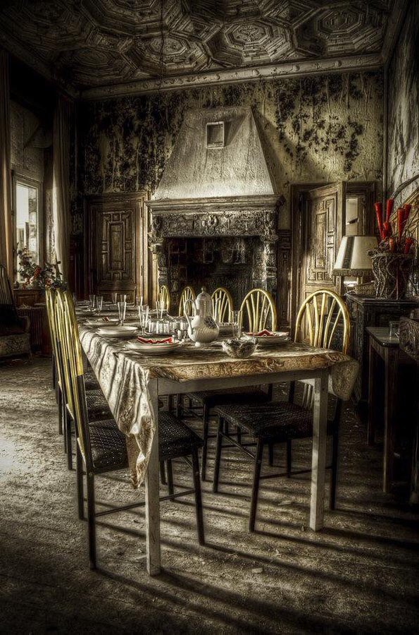 Old Scary Dining Rooms